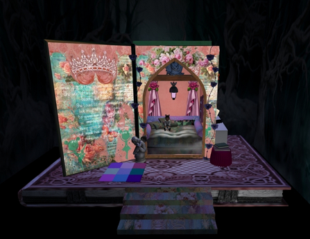 Second Life Marketplace - MERCI~PRINCESS STORY BED ZOOBY ANIMESH