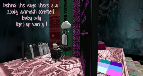 Second Life Marketplace - MERCI~PRINCESS STORY BED ZOOBY ANIMESH