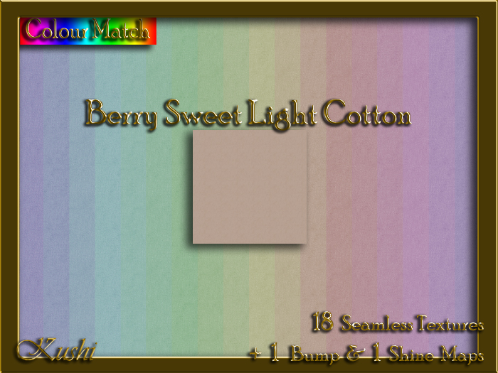 Second Life Marketplace - Berry Sweet Light Cotton Solids Seamless ...