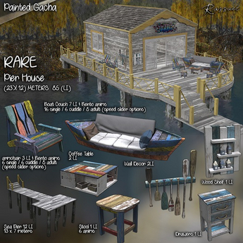 Second Life Marketplace - Rassuel-Painted Gacha-RARE