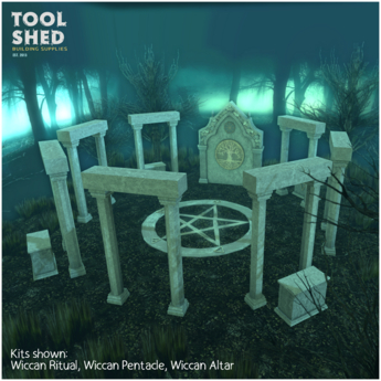 Second Life Marketplace - Tool Shed - Wiccan Ritual Add-On Textures ...