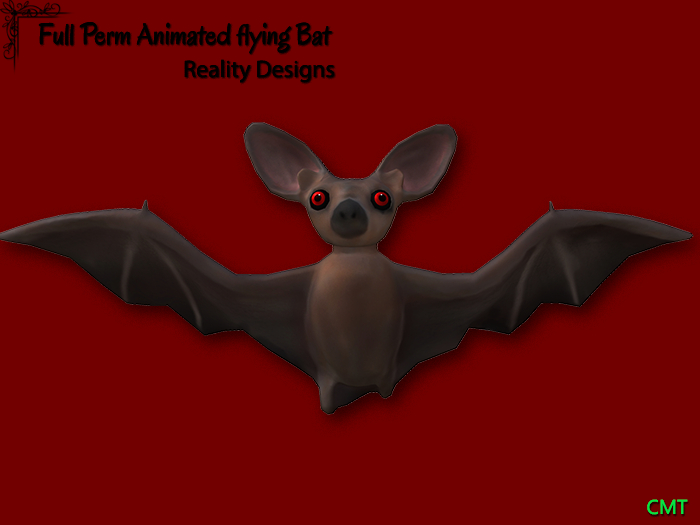 Second Life Marketplace - full perm animated flying bat