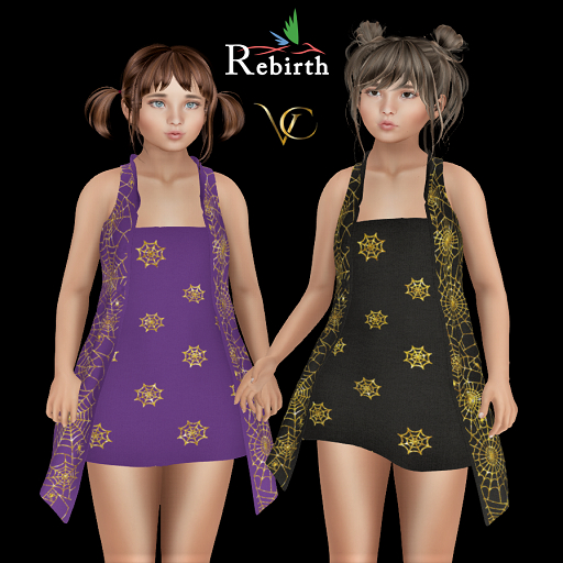 Second Life Marketplace - [V.C] June Dress Rebirth Halloween Pack 2