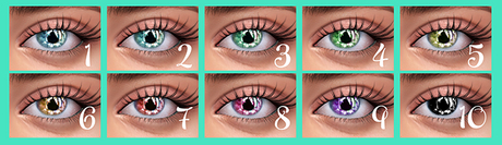 Second Life Marketplace - *{Suave}* Eyes Naturelle pack A 10 colors BOX