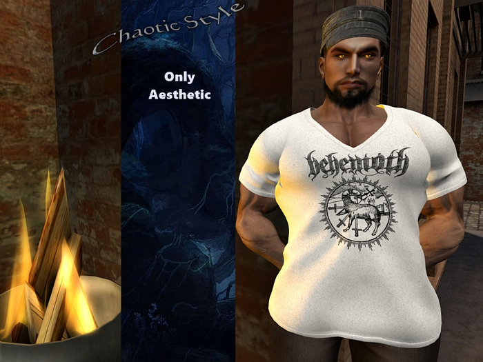Second Life Marketplace - Chaotic Style V-Shirt Behemoth V2