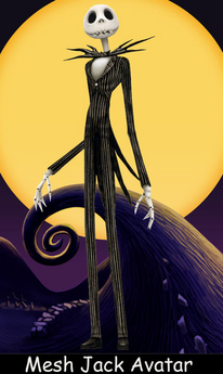 Second Life Marketplace - Jack Skellington Avatar