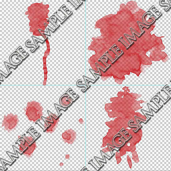 Second Life Marketplace - Parkins Textures - Blood Stains Set - 20x ...