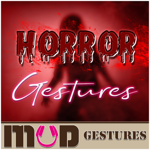 Second Life Marketplace - Halloween Horror Theme gestures 60L Limited time