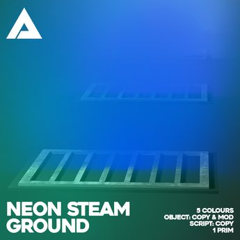 Second Life Marketplace - [ALPHA] Neon Steam Ground (add me)