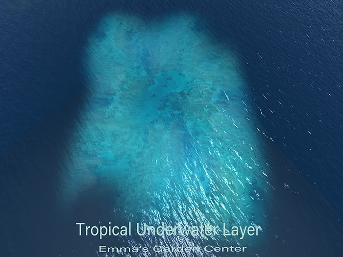 Second Life Marketplace - Tropical Underwater Layers/Pack2