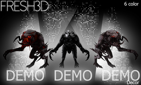 Second Life Marketplace - FRESH3D Drolling Alien DEMO