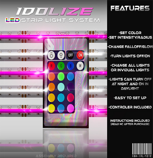 Second Life Marketplace - IDOLIZE- LED LIGHT STRIPS