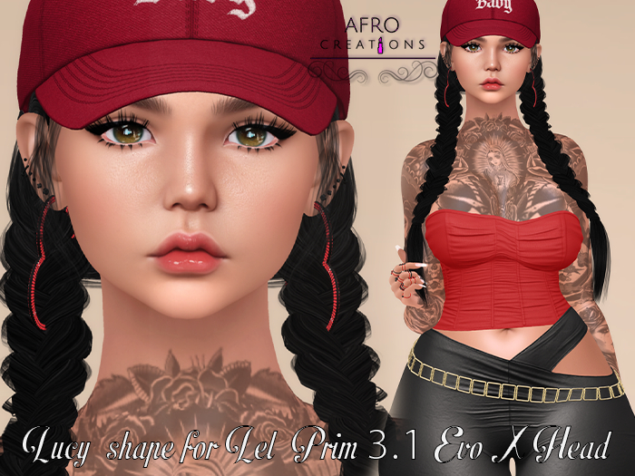 Second Life Marketplace - Lucy Shape Lel Prim 3.1 Evo X - KUPRA ...