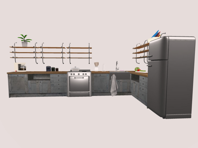 Second Life Marketplace - kitchen