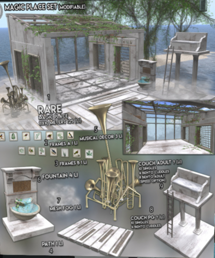 Second Life Marketplace - 04-[Since1975] Magic Place - Path