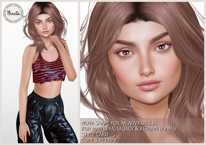 Second Life Marketplace - Nineta - Nova for AK ADVX Giulia x Legacy