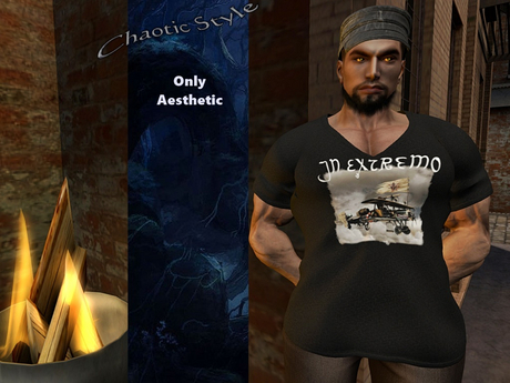 Second Life Marketplace - Chaotic Style V-Shirt In Extremo V1