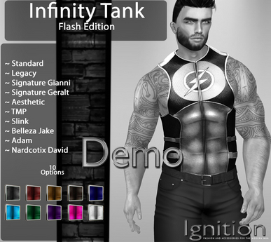 Second Life Marketplace - Ignition Infinity Tank Flash Demo