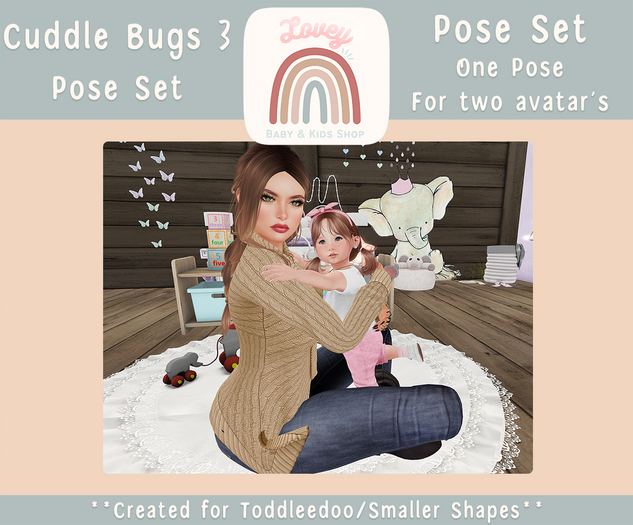 Second Life Marketplace - ;Lovey- Cuddle Bugs 3