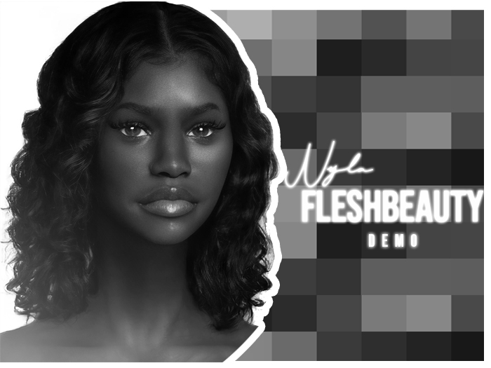 Second Life Marketplace - fleshbeauty - nyla skin DEMO