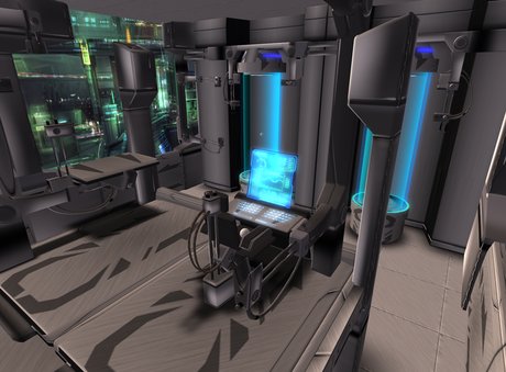 Second Life Marketplace - :: Jinxed :: PreFab Lab and Skybox