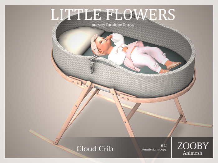 Second Life Marketplace - Crib Cloud - Zooby