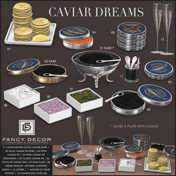 Second Life Marketplace - 10 Fancy Decor: Capers