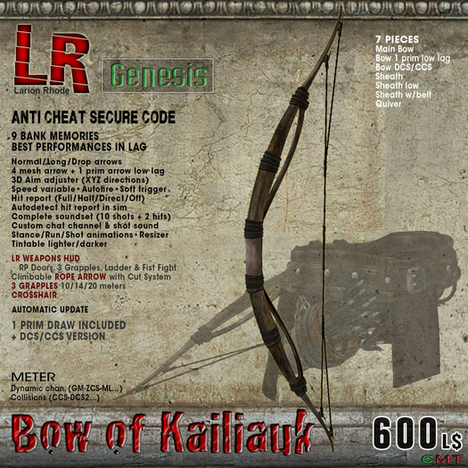 Second Life Marketplace - Bow of Kailiauk