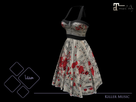 Second Life Marketplace - Lilium - Killer Music Dress Maitreya