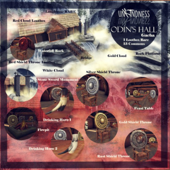 Second Life Marketplace - uK - Odin's Hall Waterfall Rock