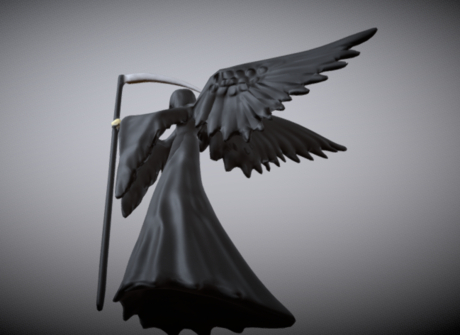 Second Life Marketplace - FULL PERM V*A BLACK DEATH ANGEL