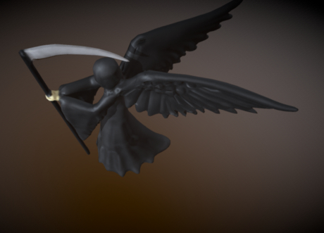 Second Life Marketplace - FULL PERM V*A BLACK DEATH ANGEL