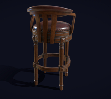 Second Life Marketplace - FULL PERM V*A ANCIENT BAR STOOL