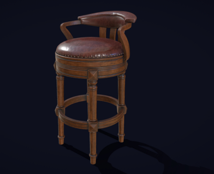 Second Life Marketplace - FULL PERM V*A ANCIENT BAR STOOL