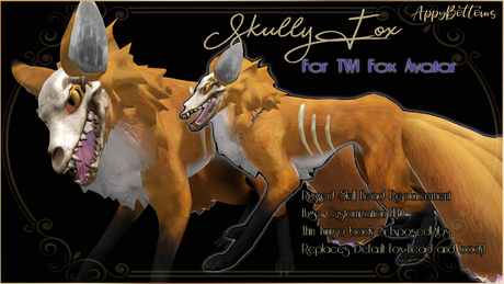 Second Life Marketplace - :AppyBottoms: TWIFox - SkullyFox
