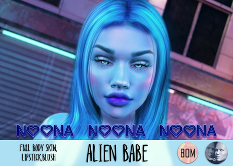 Second Life Marketplace - [::NOONA::] Alien Babe (GENUS)