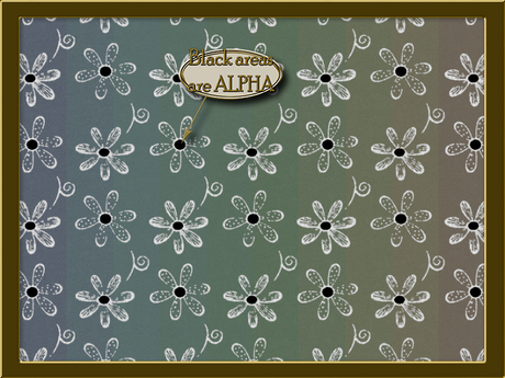 Second Life Marketplace - Dandy Daisy White Alpha Seamless Texture Set