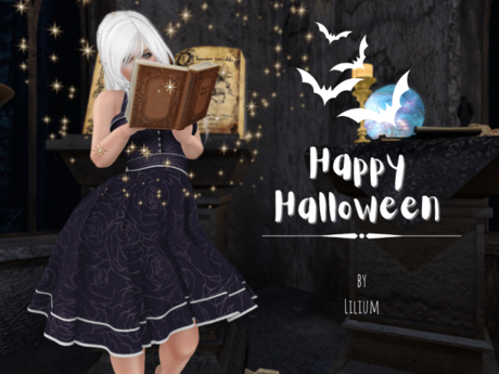 Second Life Marketplace - Lilium - Halloween Demo Dress Maitreya