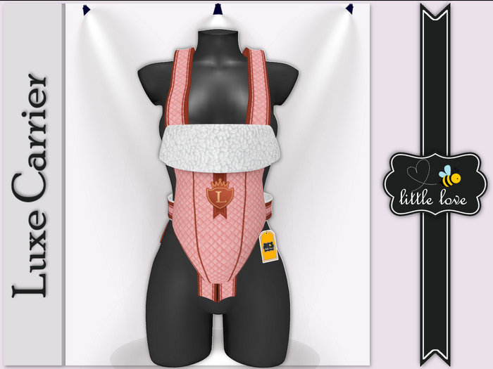 Second Life Marketplace - .::little love::. Luxe Carrier [Pink]