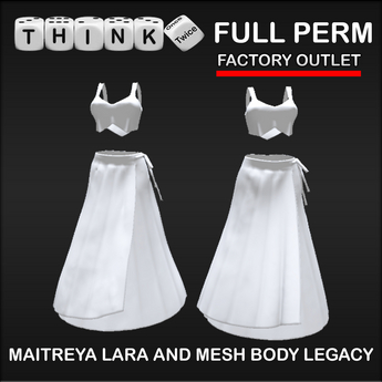 Second Life Marketplace - DEMO-TT-LL06-INDIAN RAPRON WITH TOP LARA LEGACY