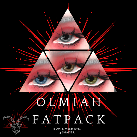 Second Life Marketplace - Anima Vestra *OLMIAH EYES* Fatpack