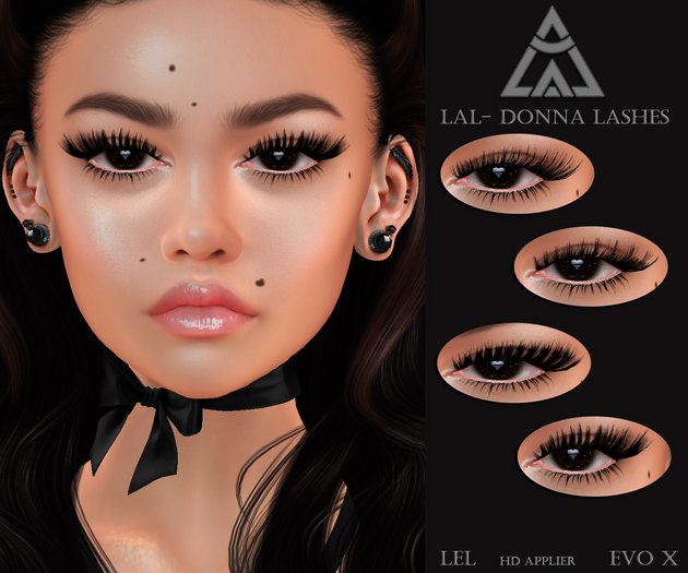 Second Life Marketplace - LAL-DONNA LASHES LEL EVO-EVO X