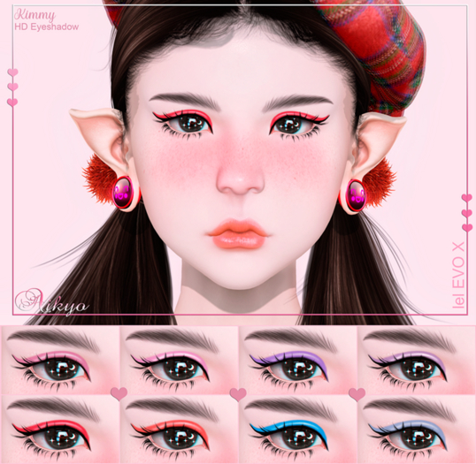 Second Life Marketplace - Aikyo - Kimmy Eyeshadow Hud [add]