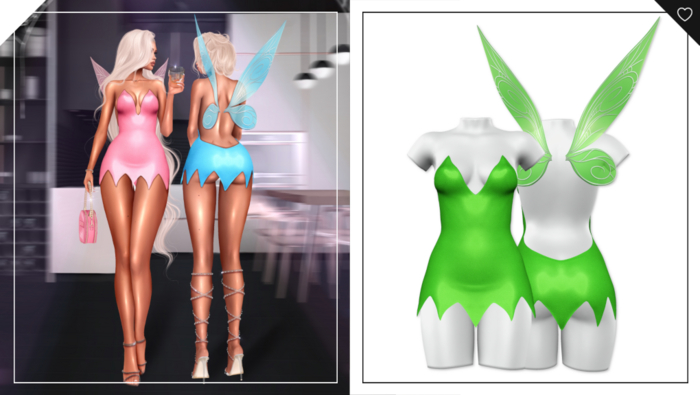 Second Life Marketplace - Havoc .Pixie Set . Green