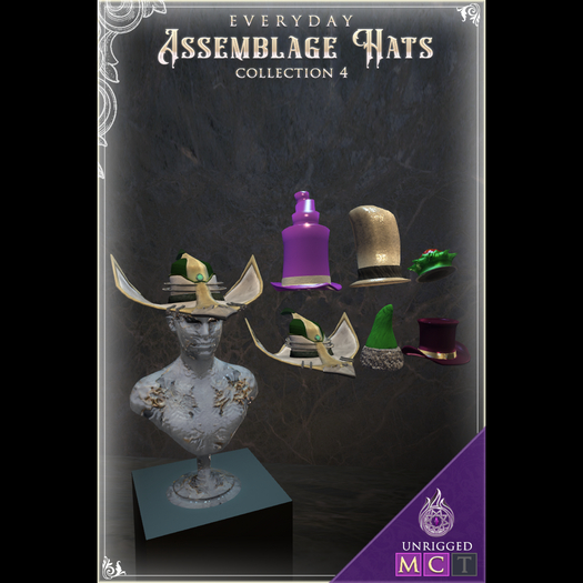 Second Life Marketplace - Incantrum EA Hat Collection 4