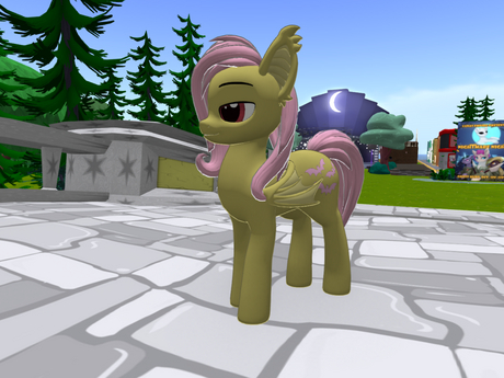 Second Life Marketplace - Flutterbat Mane & Tale (BOX) OPEN PONY