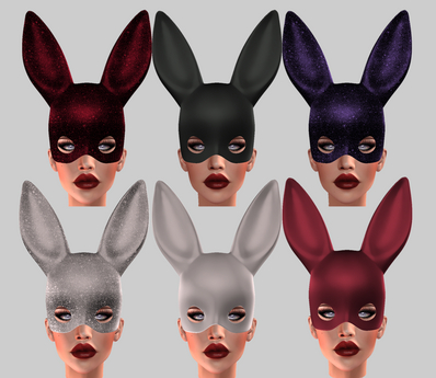 Second Life Marketplace - Ruchell: Bunny Mask (Resizer)