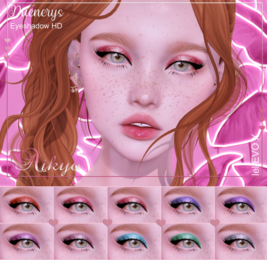 Second Life Marketplace - Aikyo - Daenerys HD Eyeshadow [wear]