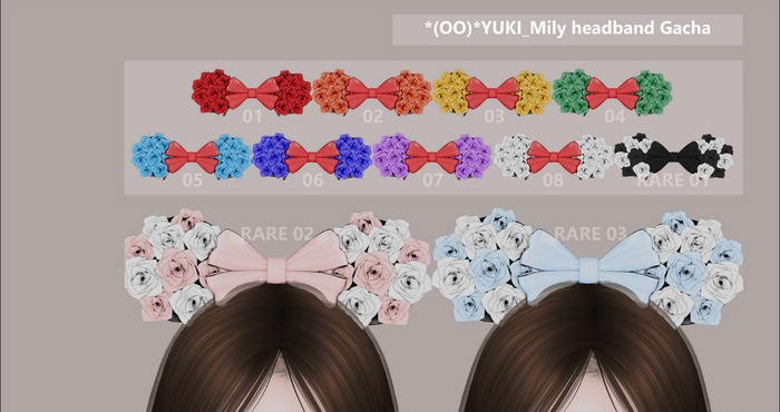 Second Life Marketplace - *(OO)*YUKI_Mily headband 08