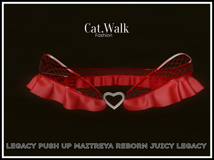 Second Life Marketplace - Cat.Walk-NISSA-TOP-FISHNET-FATPACK